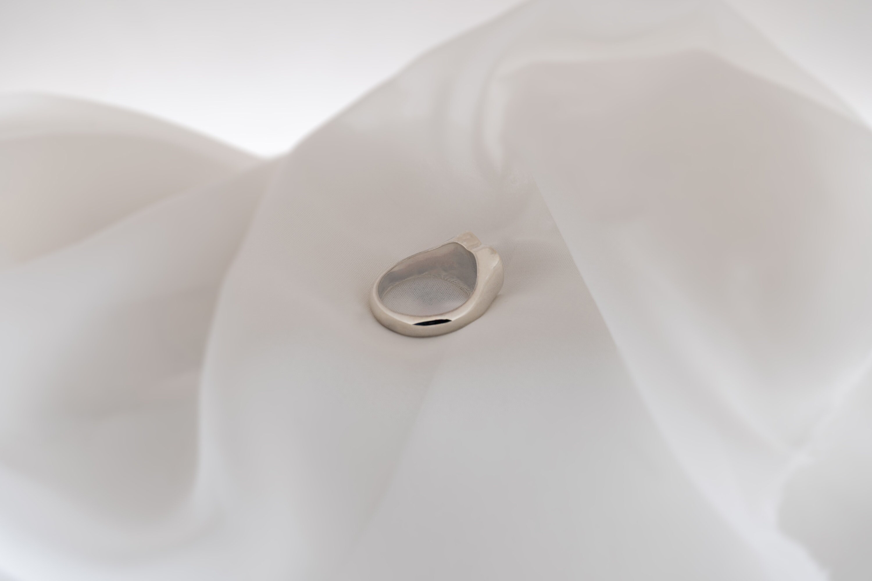 Sterling Silver Heart Ring Personalized & Engraved Ring Gold | Etsy