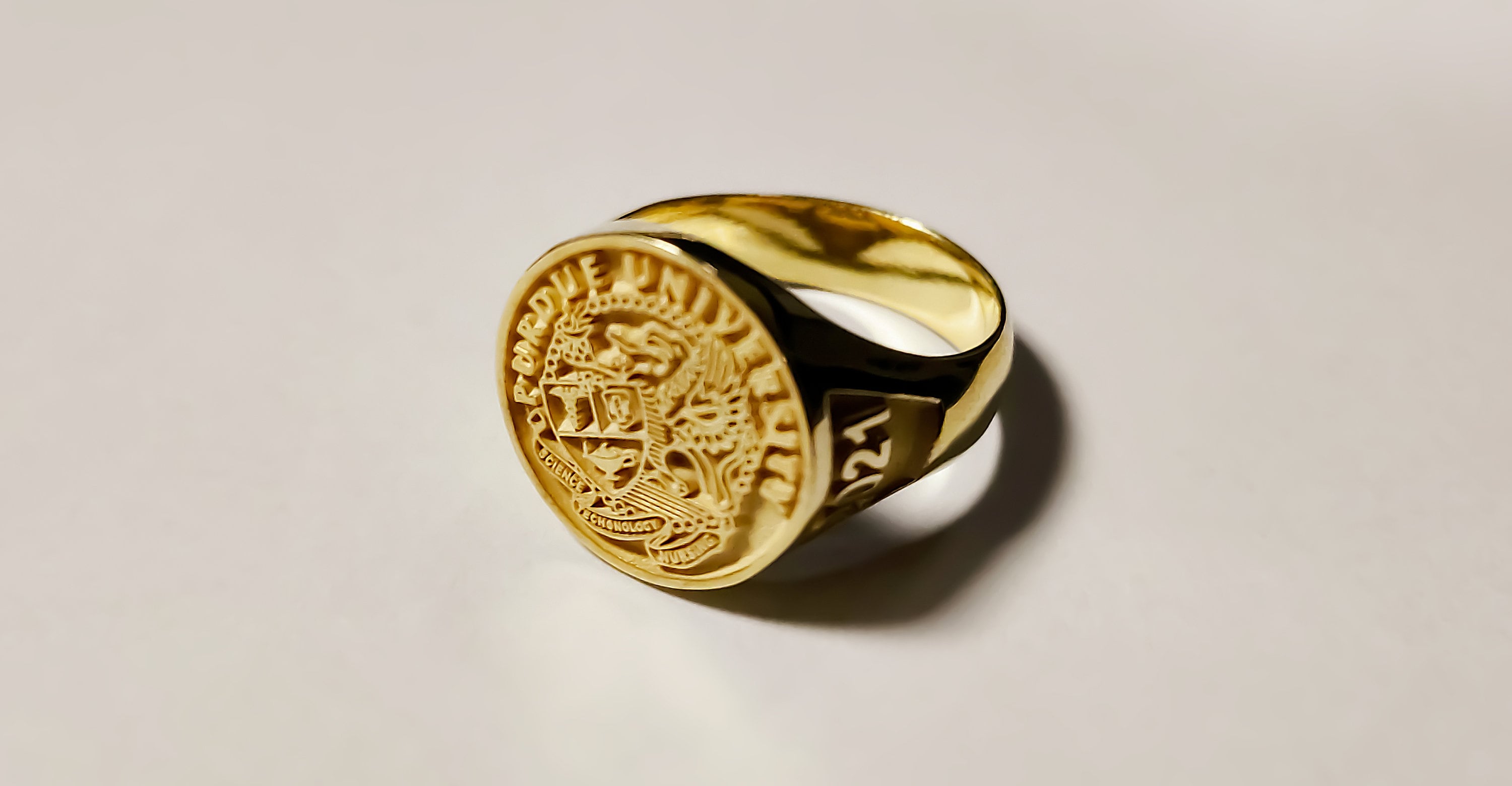 College Class Ring-class Rings-graduation Ring-school | Etsy