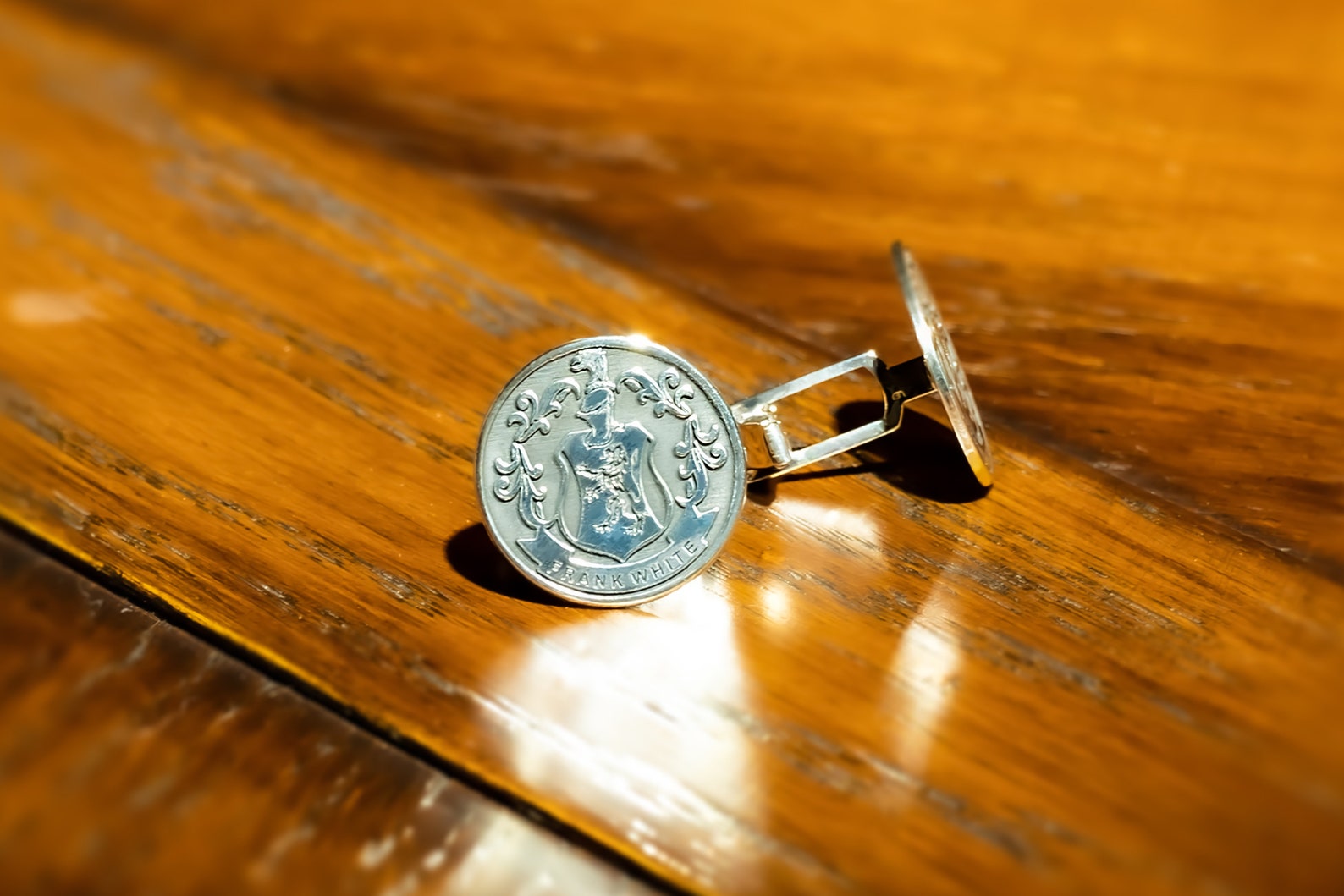 Personalized Family Coat of Arms Cufflinks for Groomsmen Gift Wedding ...