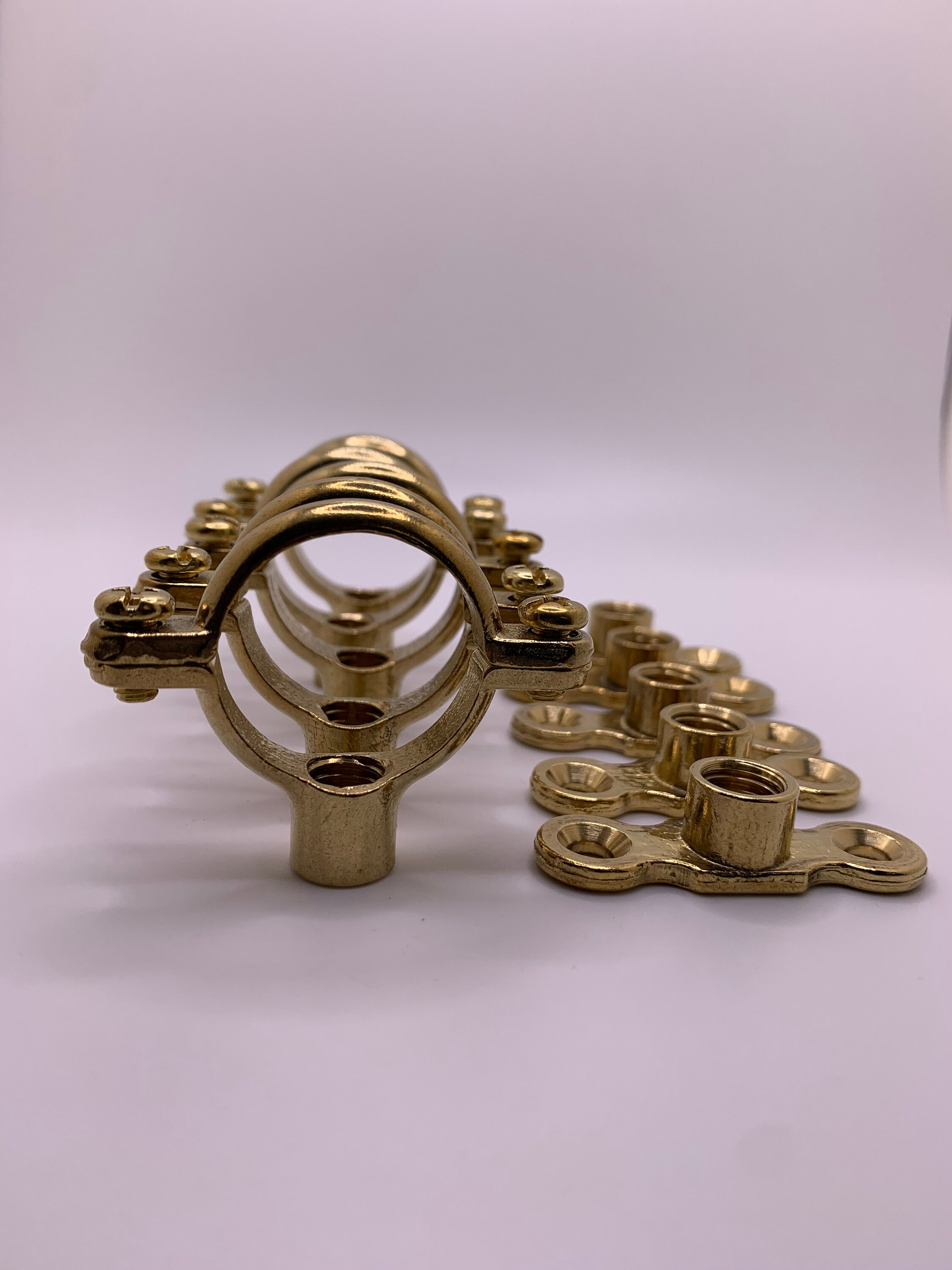 Brass Munsen Ring With Backplate - Etsy