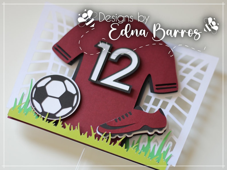 Football Cake Topper Svg | Soccer Topper Svg | Sports Themed Birthday ...