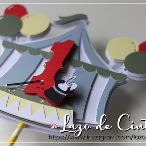 Circus Cake Topper SVG | Circus Themed - Magician - Kids - Birthday ...