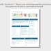 LDS Primary Newsletter Template | Printable LDS Newsletter Instant ...