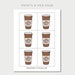 Coffee Gift Card Teacher Appreciation Tags, Staff Appreciation ...