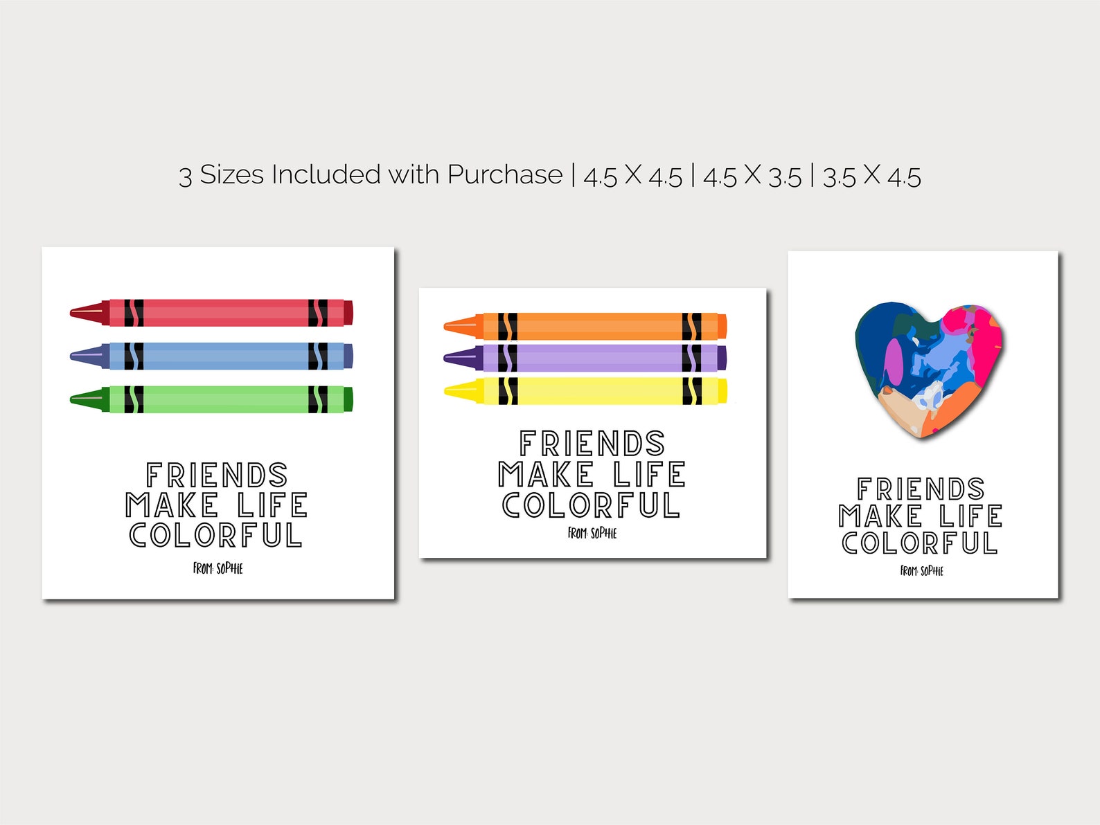 Crayon Valentine Tags, Coloring Gift Tags, Classroom Valentine, Kids ...