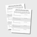 Silent Auction Donation Sign up Form, Donation Sign up Sheet, Editable ...