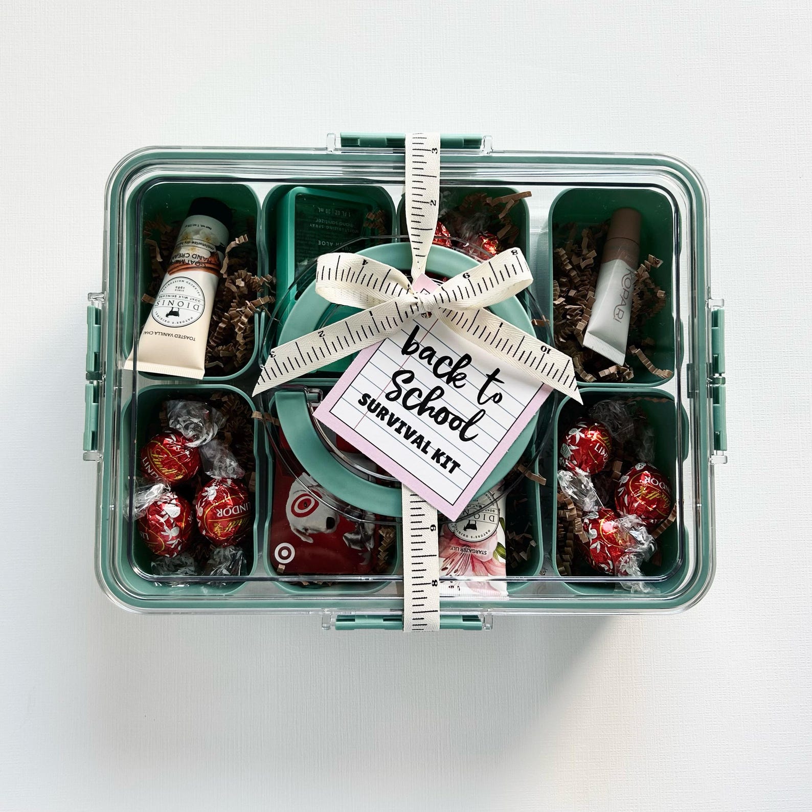 Back to School Survival Kit Printable Tag for Teacher, First Day of ...