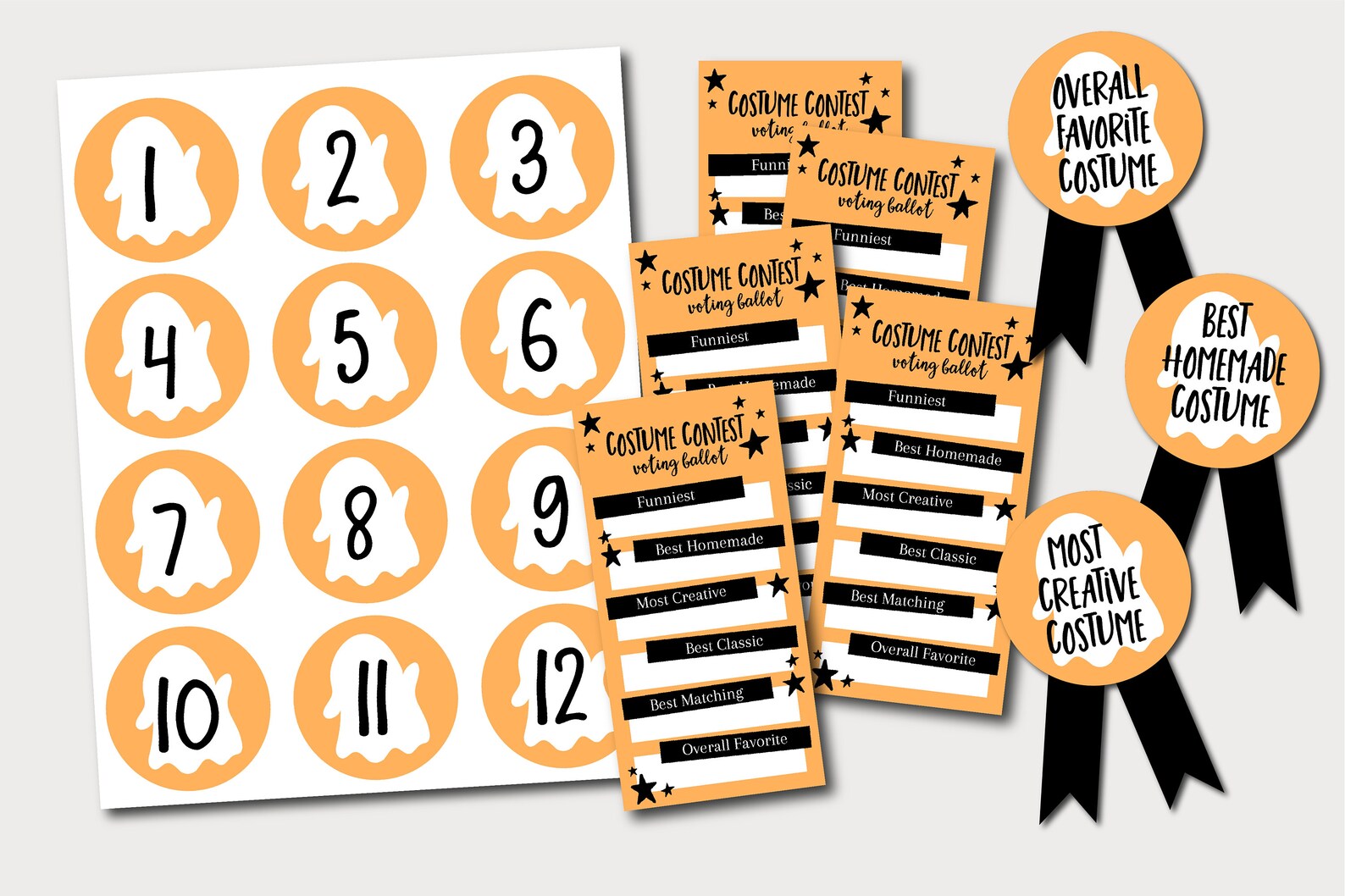 Halloween Costume Contest Kit | Printable Halloween Costume Contest ...