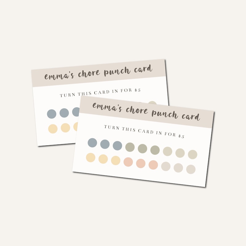 Reward Cards - Etsy