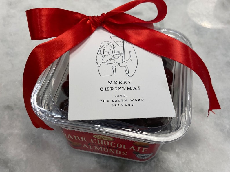 Nativity Christmas Gift Tag Religious Christmas Tag LDS - Etsy