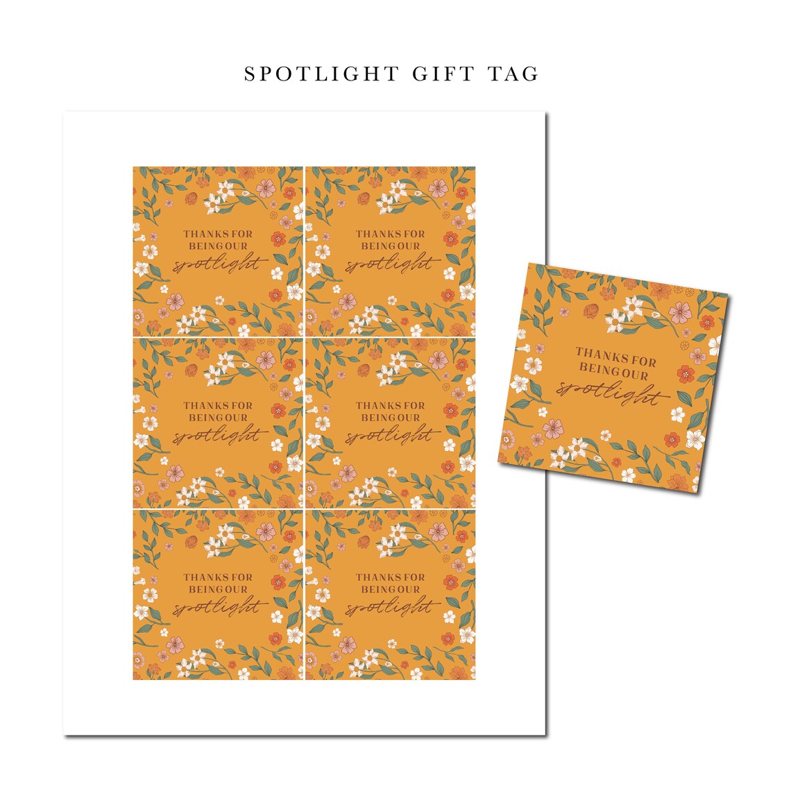 LDS Young Women Spotlight Template | Printable LDS Youth Spotlight ...