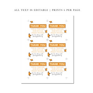 Primary Program Thank You, Primary Program Appreciation, LDS Primary ...