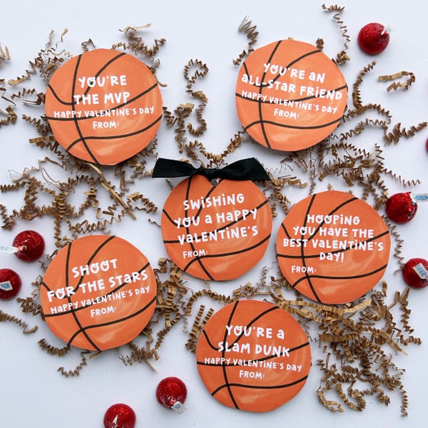 Basketball Themed Valentine Box - Etsy