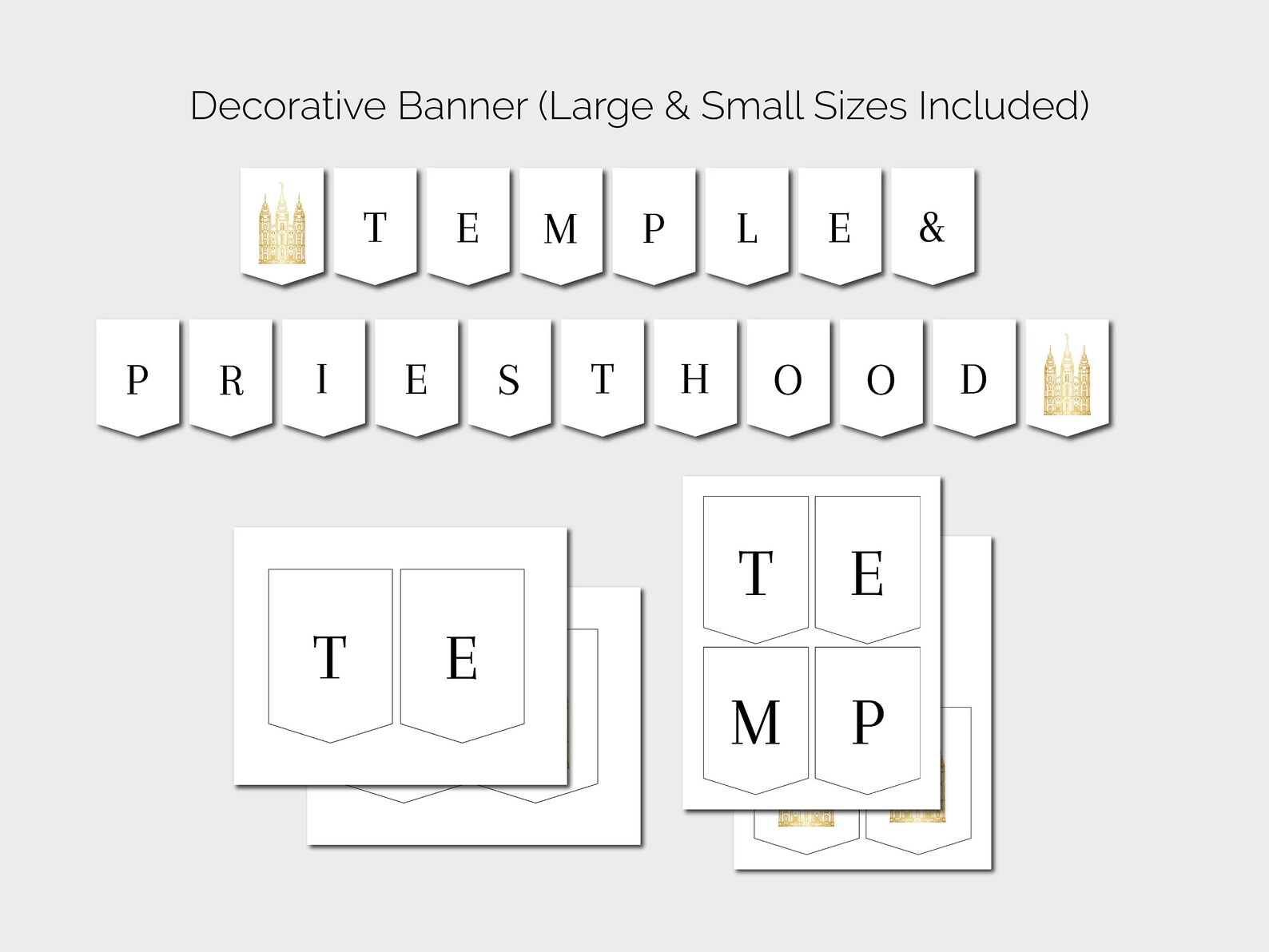 Temple and Priesthood Preview Decor | LDS Temple & Priesthood Preview ...