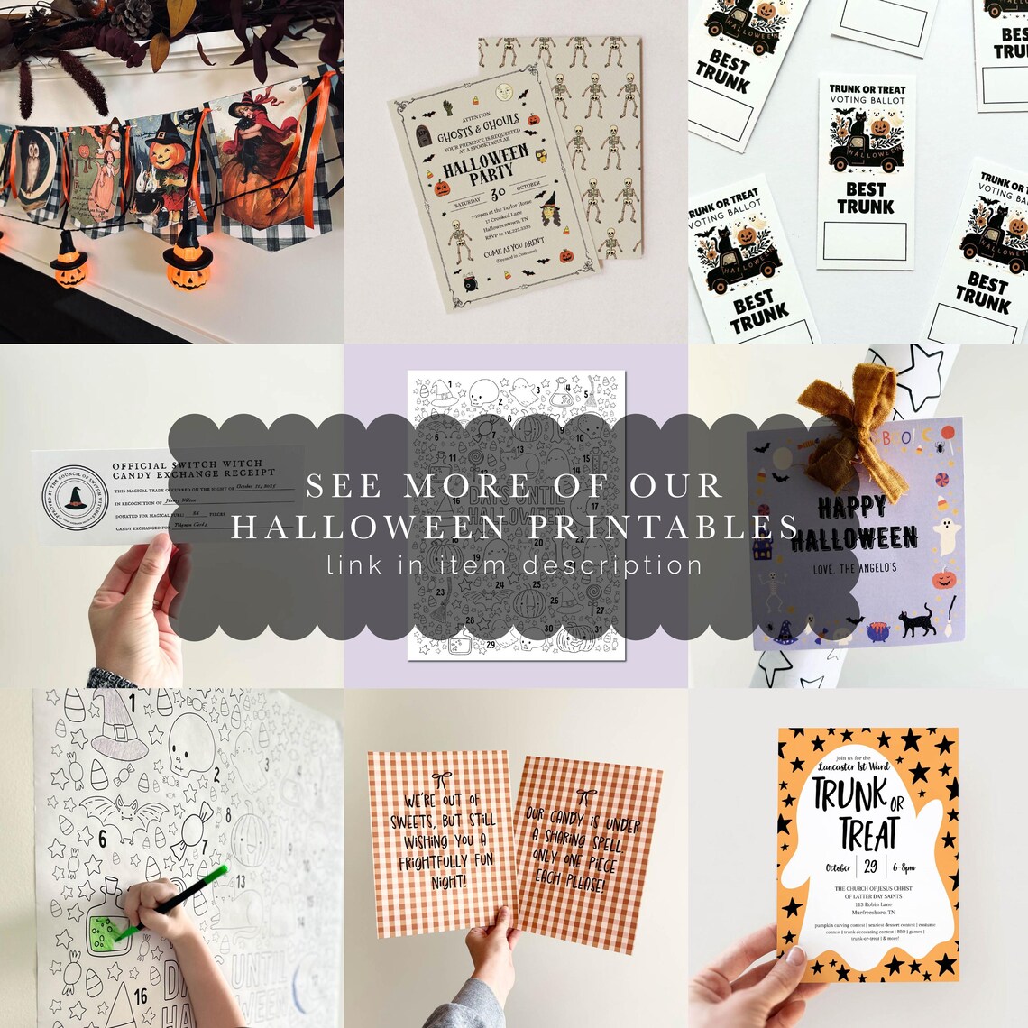 You've Been Booed Kit Printable Halloween Game, Girly We've Been Booed ...