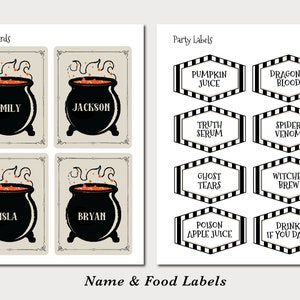 Halloween Party Pack Printables | Editable Halloween Bundle Instant ...