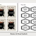 Halloween Party Pack Printables Editable Halloween Bundle Instant ...