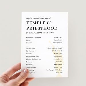 Temple and Priesthood Preview Program | LDS Temple & Priesthood Preview ...