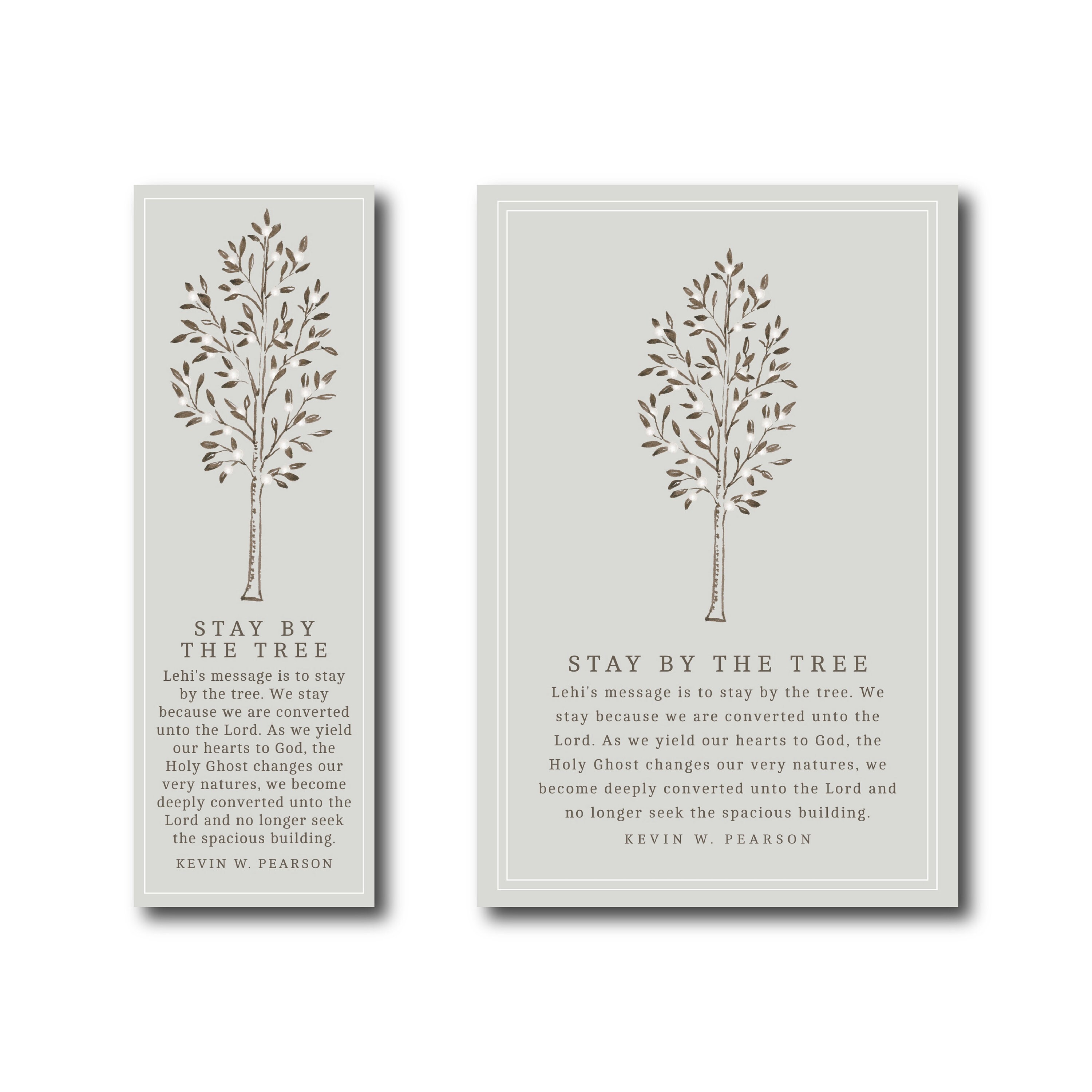 Tree of Life Printable Bookmark & 4X6 Handout | LDS Tree of Life ...