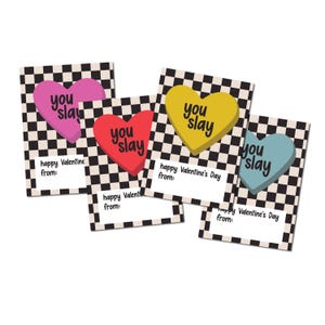 Tween Girl Valentine Cards, Kids Slang Funny Classroom Valentines ...