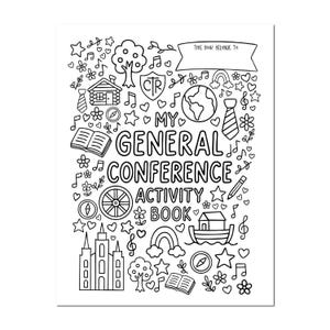 Lds General Conference Activity Packets Kids, Senior and Junior Primary ...