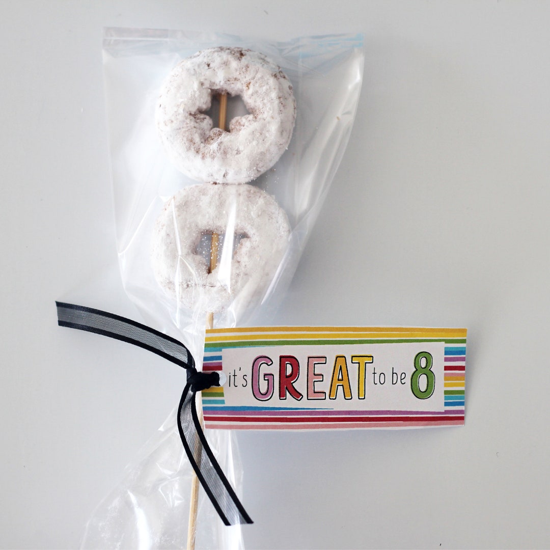 Rainbow LDS Baptism Preview Treat Tag | It's Great to Be 8 Gift Tag ...
