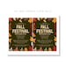 Editable Fall Festival Flyer, Autumn Harvest School Fundraiser Event ...