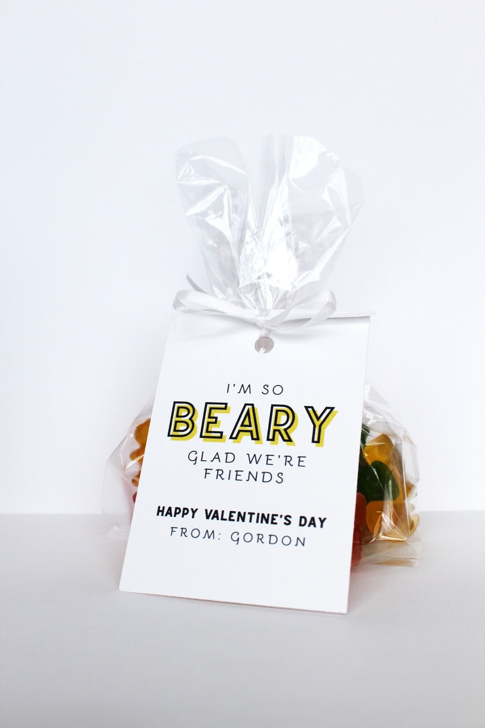 Gummy Bears Valentine Tags Gummy Bear Gift Tags Classroom - Etsy
