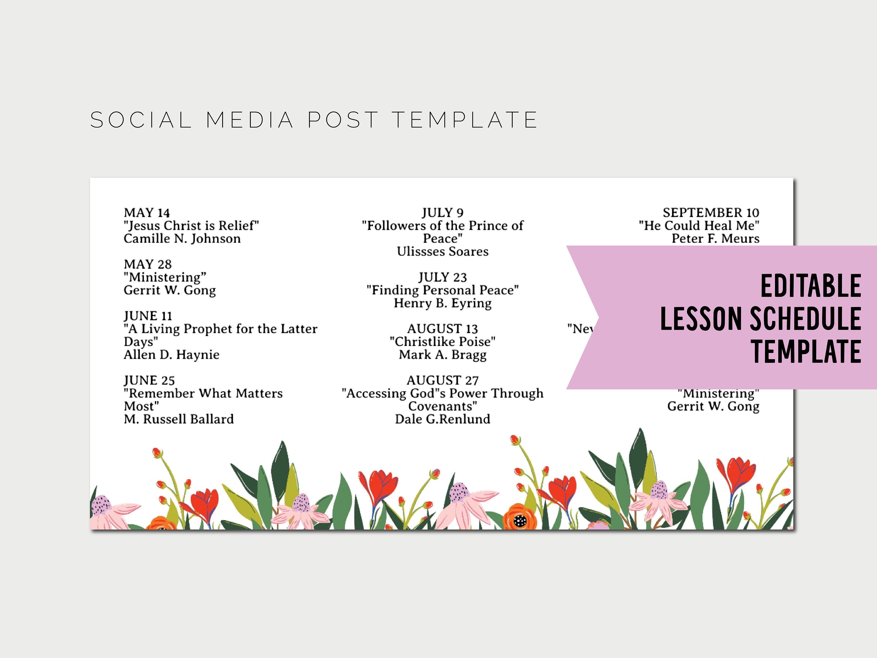 Relief Society Lesson Printable Bookmark | LDS Relief Society Lesson ...