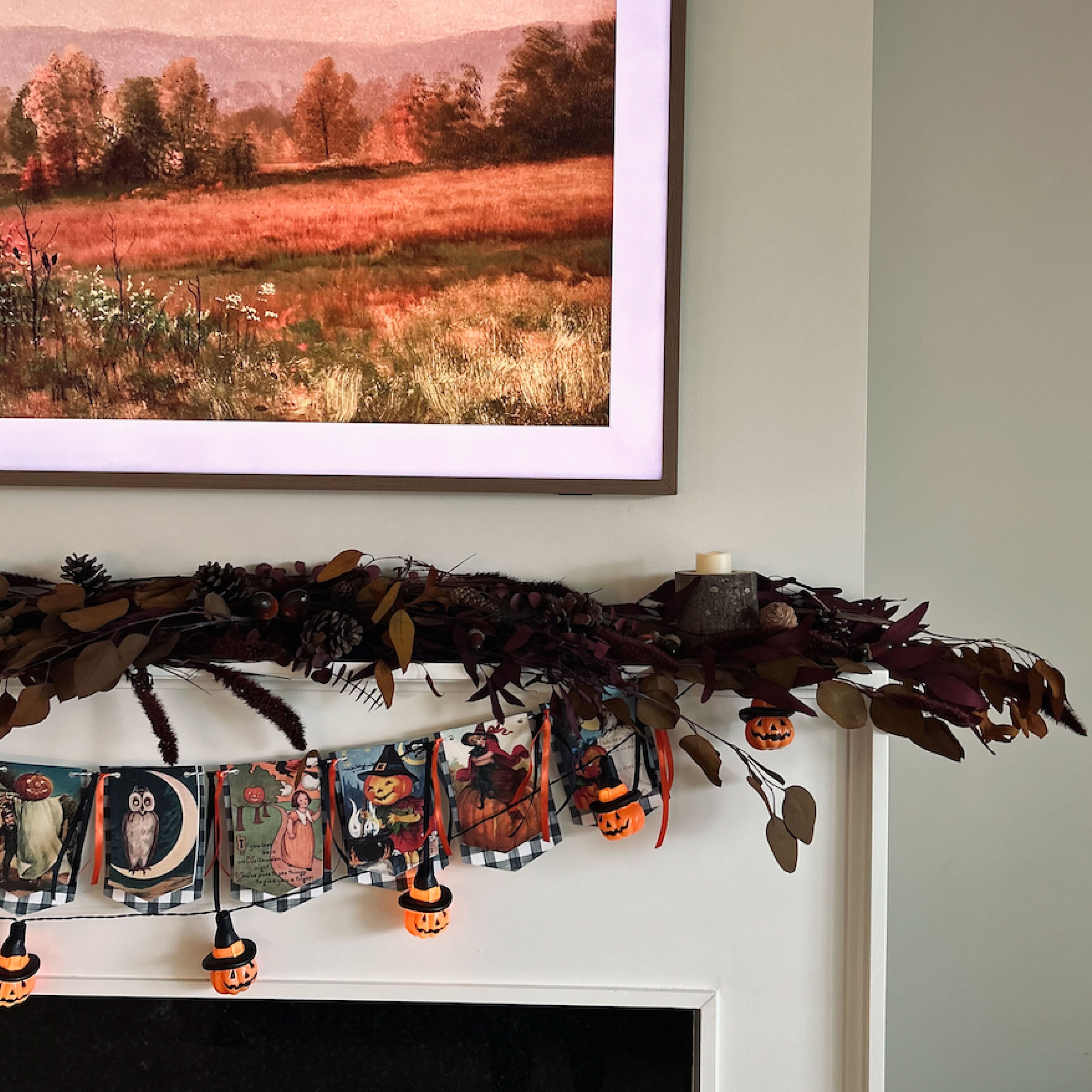 Vintage Style Printable Halloween Banner DIY Halloween Decor - Etsy