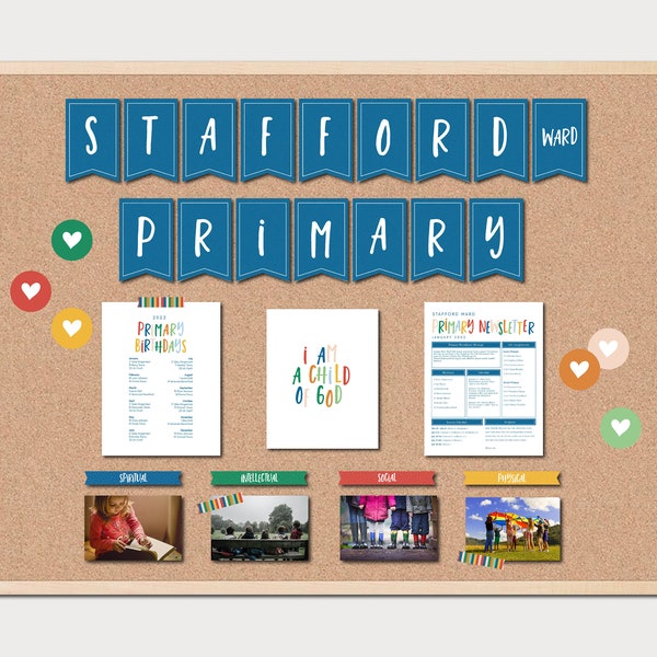 Primary Bulletin Board 2024 - Etsy