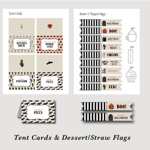 Halloween Party Pack Printables | Editable Halloween Bundle Instant ...