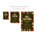 Editable Fall Festival Flyer, Autumn Harvest School Fundraiser Event ...