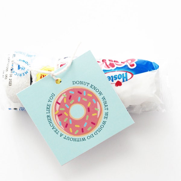 Donut Tag - Etsy