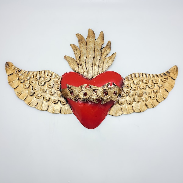 Tin Angel Wings - Etsy