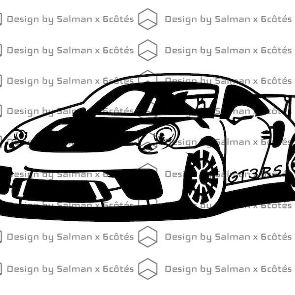 Porsche Gt3rs Dxf - Etsy