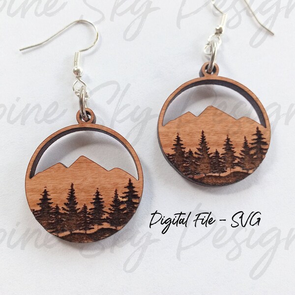Laser Cut Earring Files - Etsy
