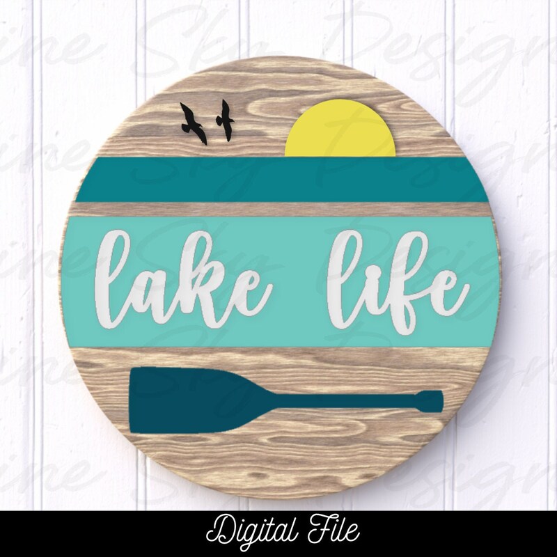 Lake Life Svg - Etsy