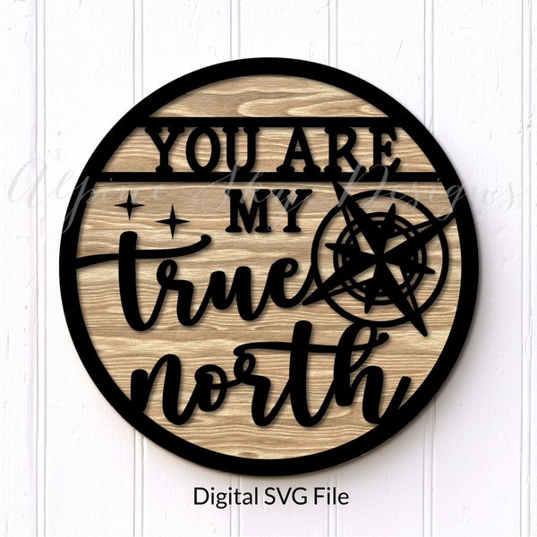 True North File Svg - Etsy