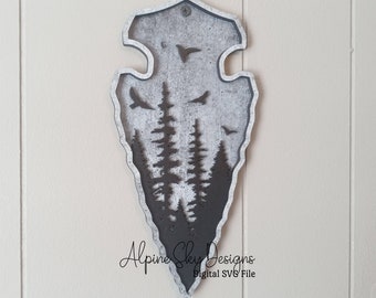 Arrowhead Svg Digital File Cricut Silhouette CNC (Download Now) - Etsy