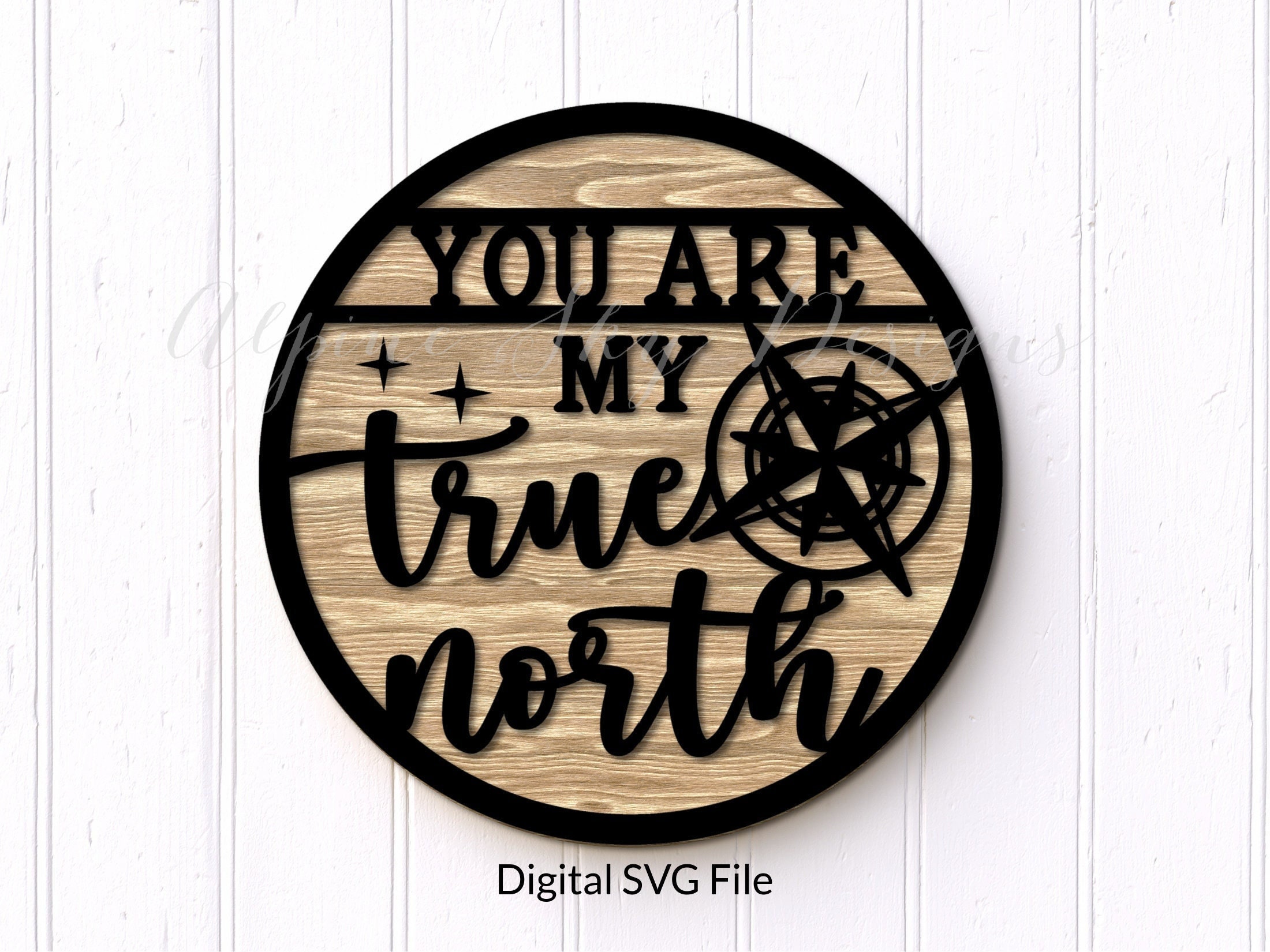 You Are My True North SVG | True North Sign SVG | Compass Svg File ...