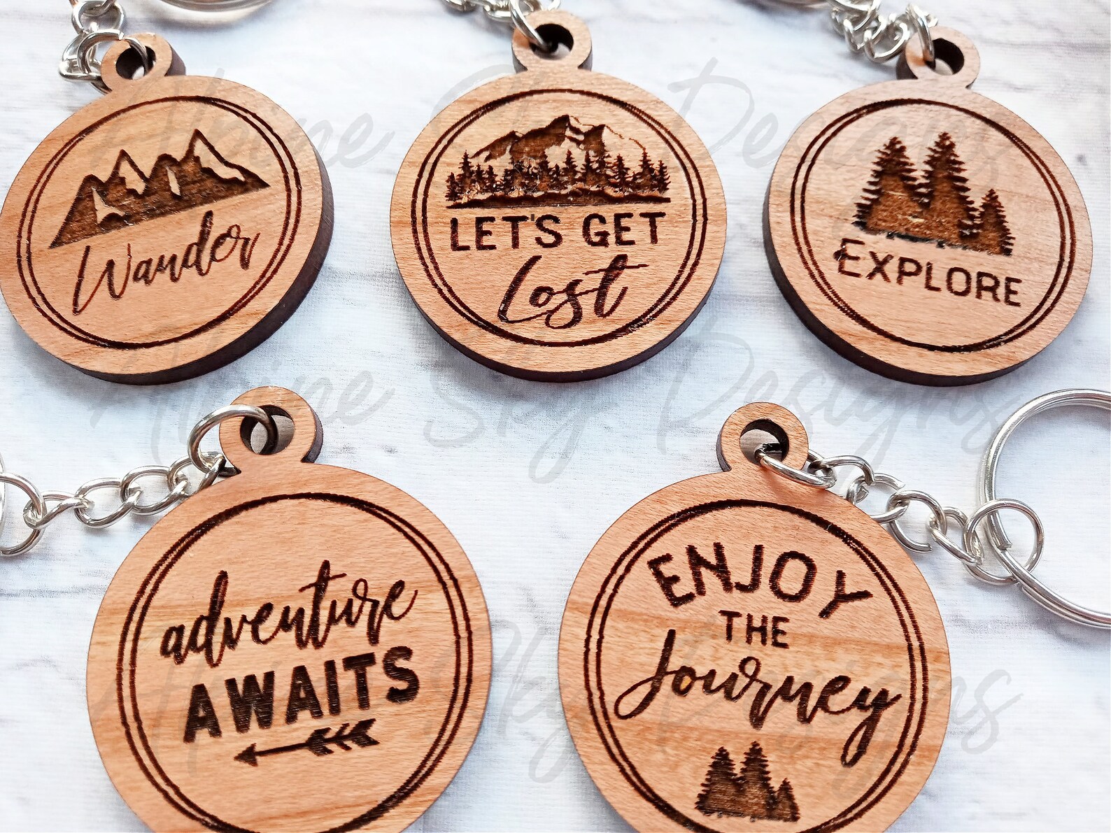 Glowforge Keychain SVG | Glowforge Keychain File | Laser Keychain File ...