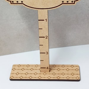 Earring Display Stand SVG | Earring Stand SVG | Glowforge Earring ...