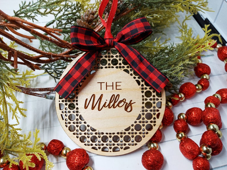 Rattan Ornament SVG Bundle | Glowforge Christmas Ornaments | Rattan ...