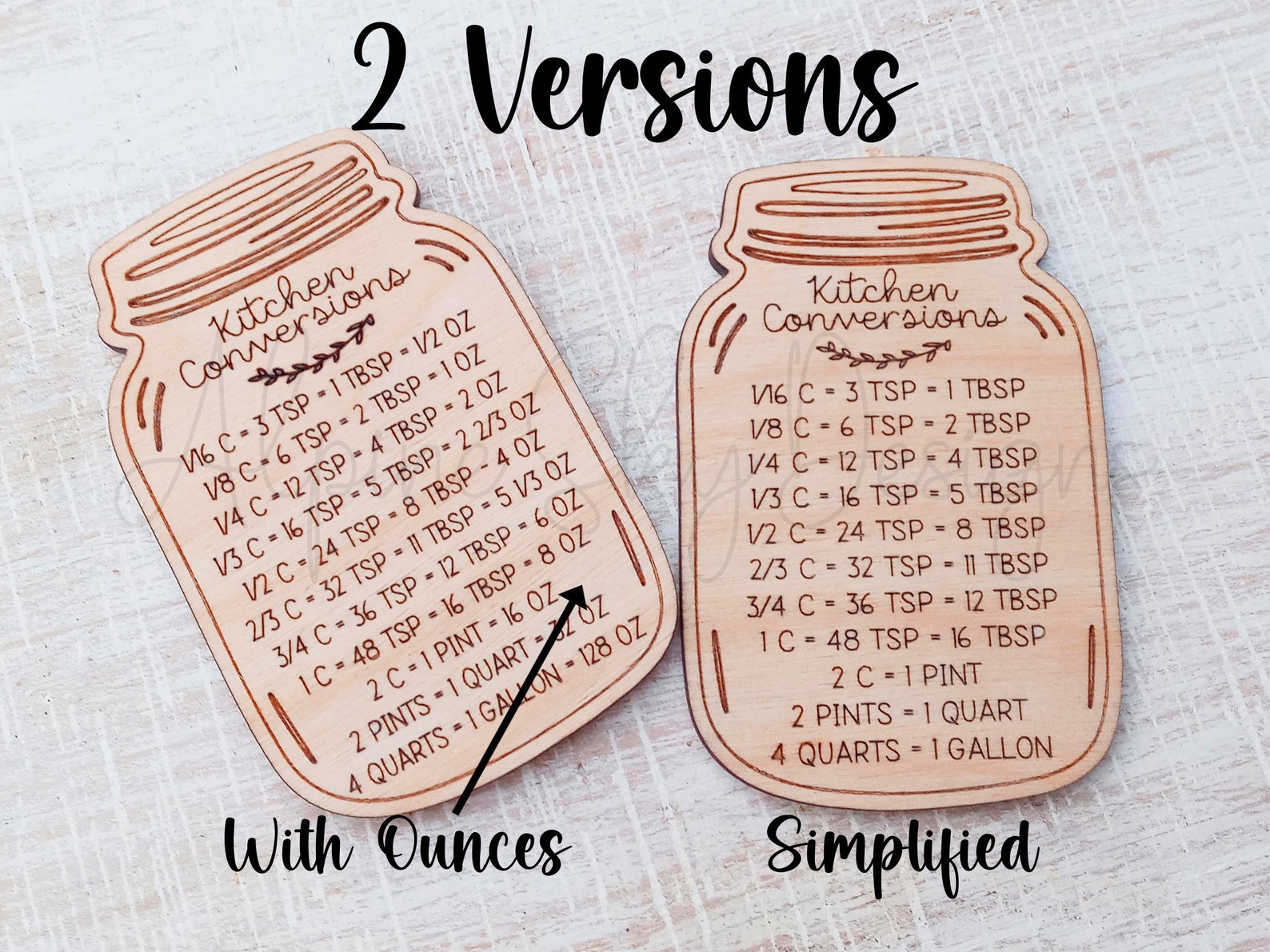 Mason Jar Magnet SVG Kitchen Conversions Magnet SVG Glowforge Mason Jar ... Mason Jar Magnet SVG Kitchen Conversions Magnet SVG Glowforge Mason Jar ...