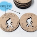 Lucky Bigfoot Tokens SVG Scrap Buster | Bigfoot Token SVG | Pocket Hug ...