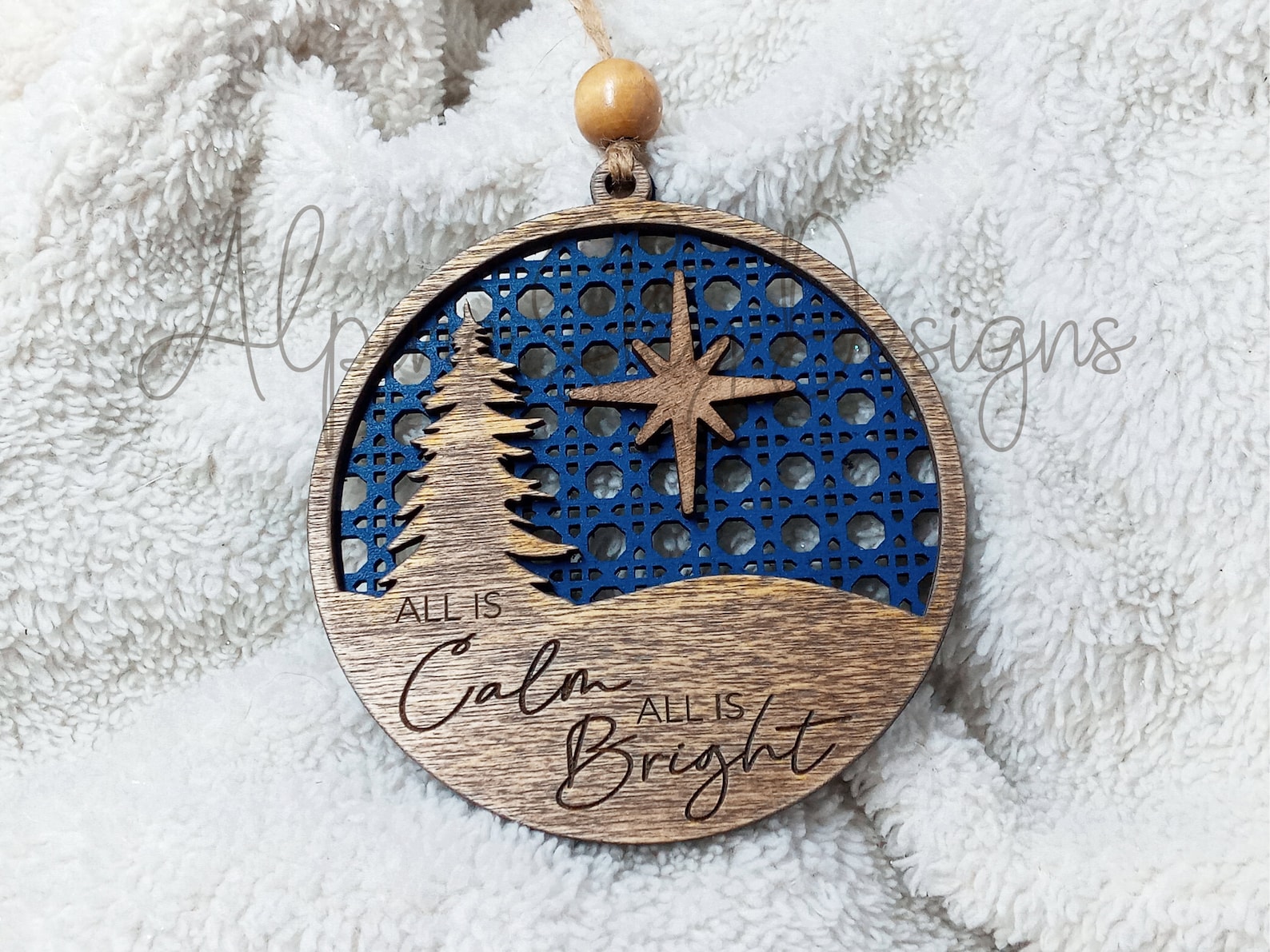 Christmas Ornament SVG Bundle Glowforge Ornament Files - Etsy