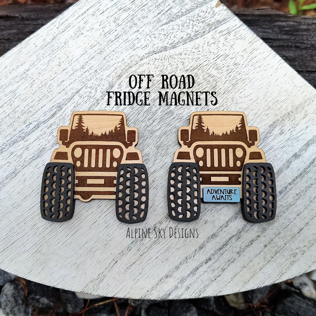 Offroad Magnet SVG Offroad Fridge Magnet SVG Files 4x4 Magnet SVG ...