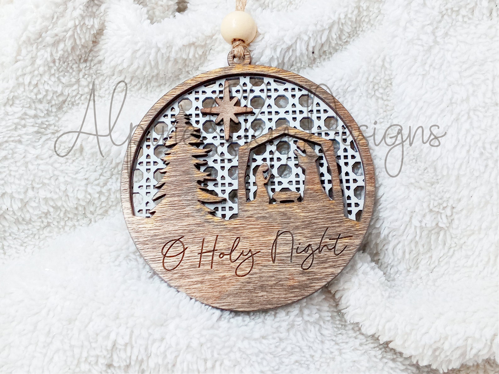 Christmas Ornament SVG Bundle | Glowforge Ornament Files | Christmas ...