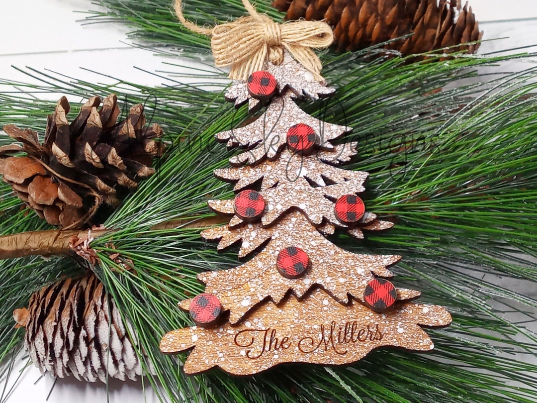 Christmas Tree Ornament SVG for Glowforge | Christmas Tree SVG ...